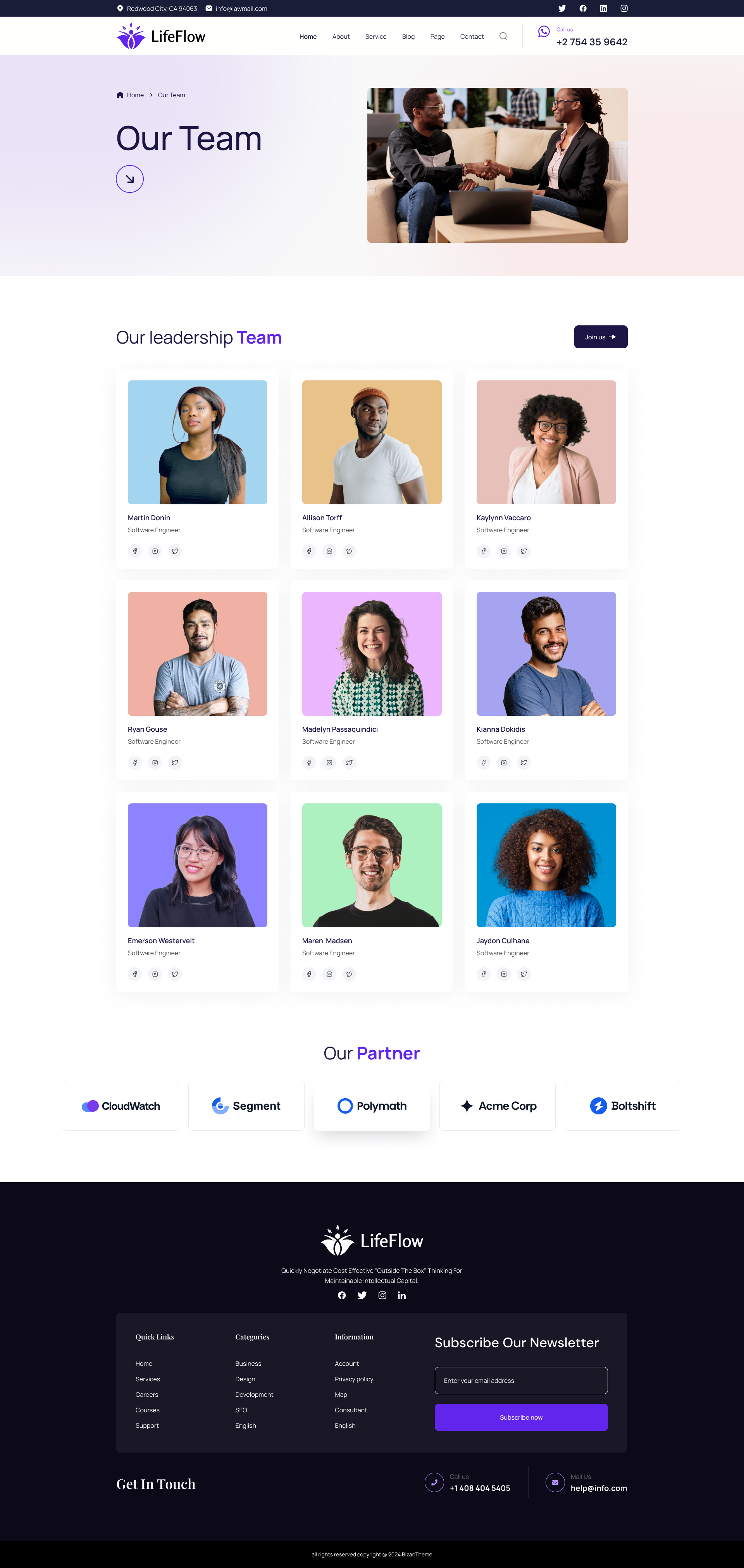 Lifeflow - Life Coach & Self Care Figma Template by BizanTheme | ThemeForest